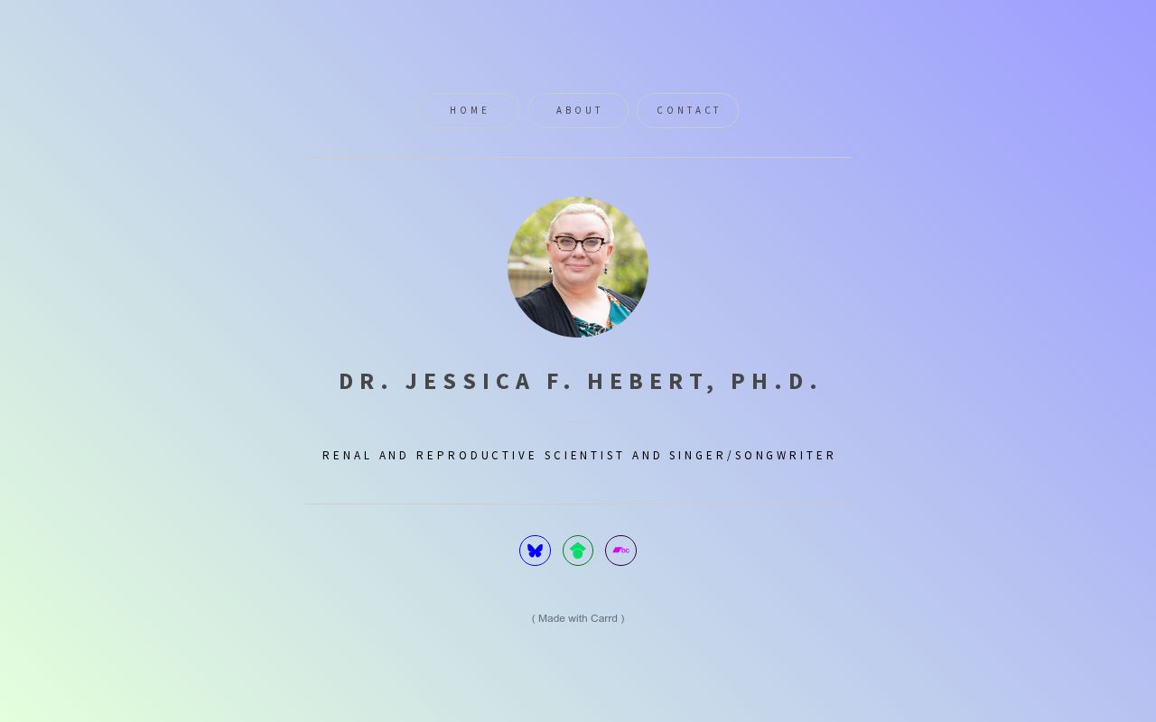 Dr. Jessica F. Hebert, PhD
